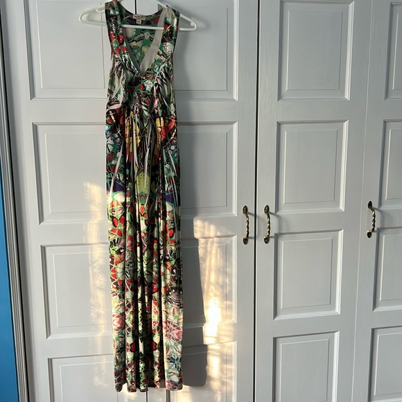 ONE WORLD | Dresses | One World Maxi Dress M Pretty Embellishment ...
